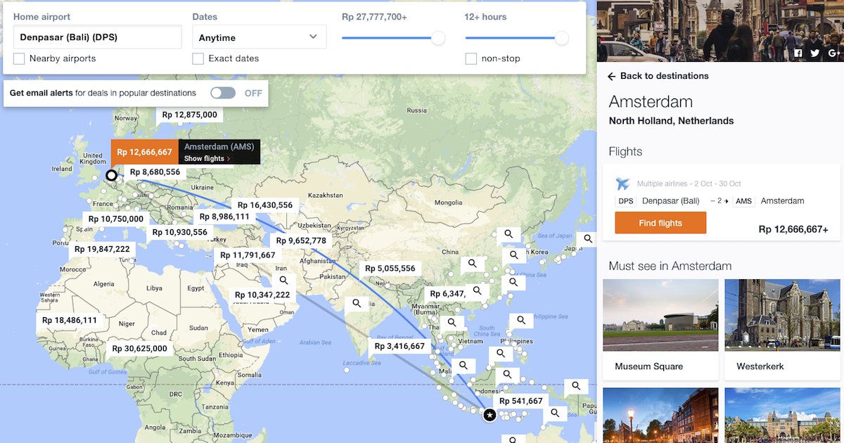 cheapflights Explore