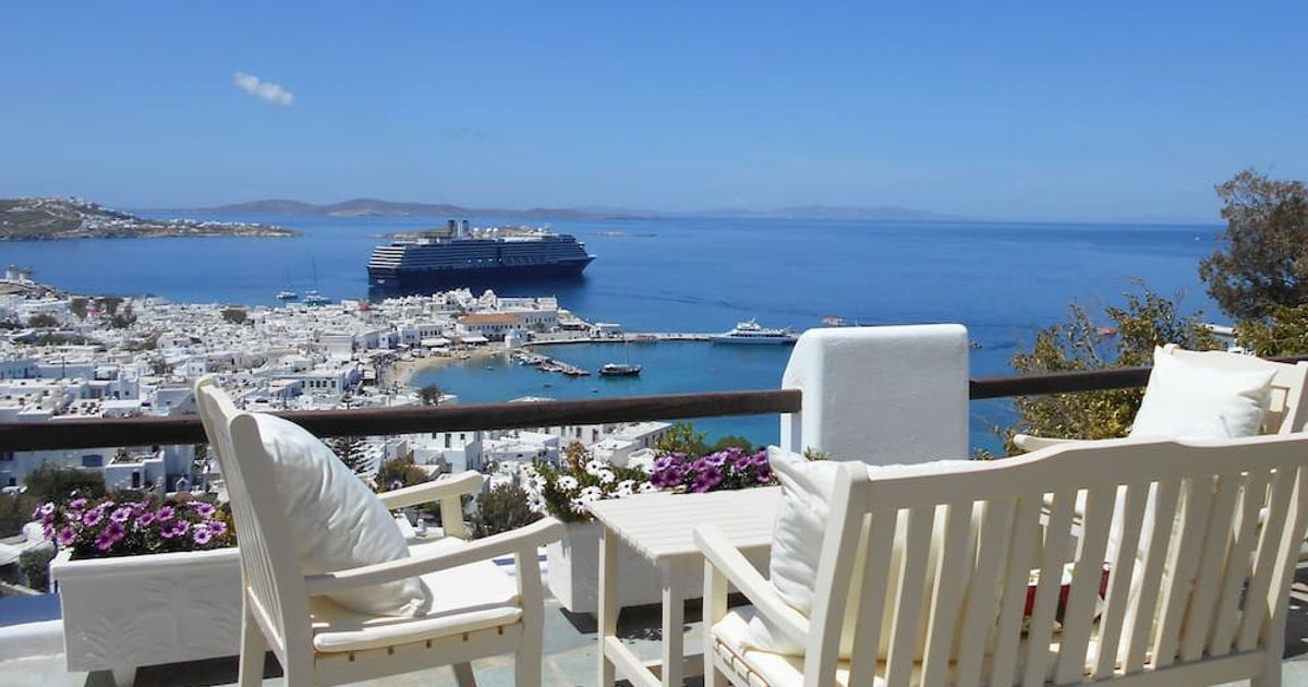 La Veranda of Mykonos Traditional Guesthouse from $102. Mykonos Hotel ...