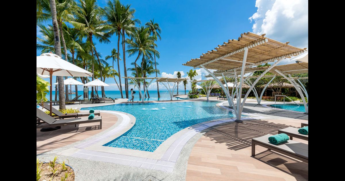 Outrigger Koh Samui Beach Resort i Ko Samui, Thailand fra 632 kr ...