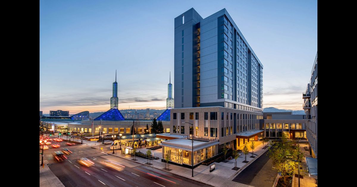 Hyatt Regency Portland At The Oregon Convention Center in Portland, the ...