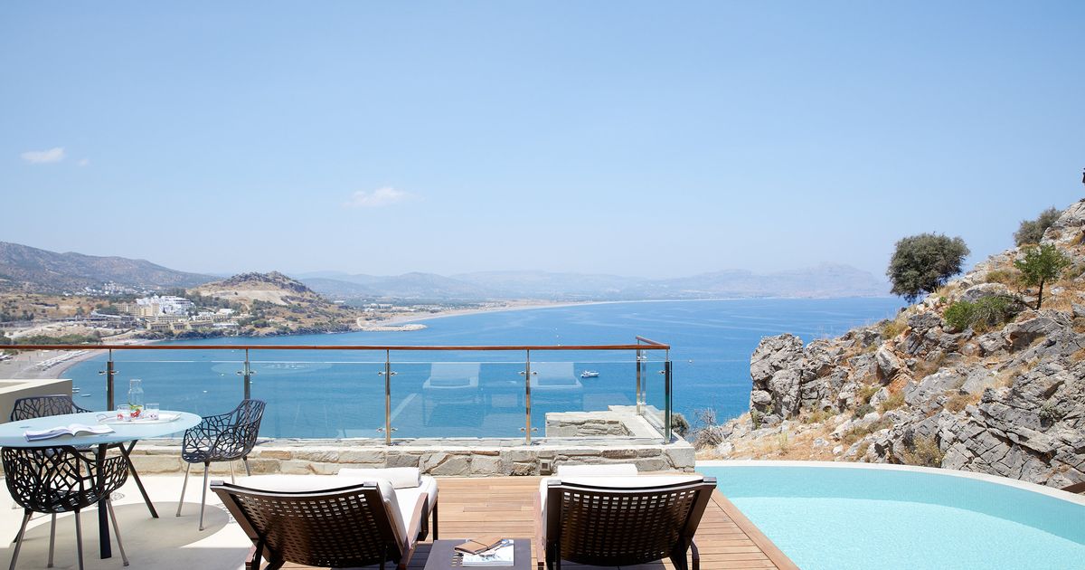 Lindos Blu Luxury Hotel & Suites - Adults Only da 252 €. Hotel a Lindo ...