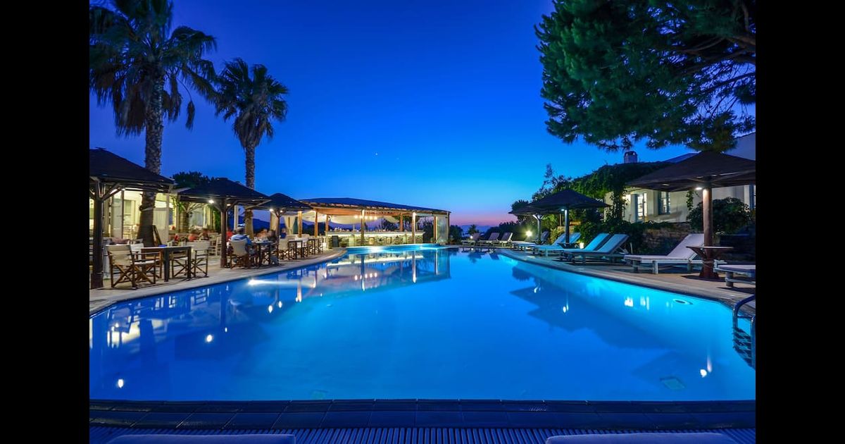 Alkyoni Beach Hotel à Naxos, Grèce à partir de 79 € : Offres, avis ...