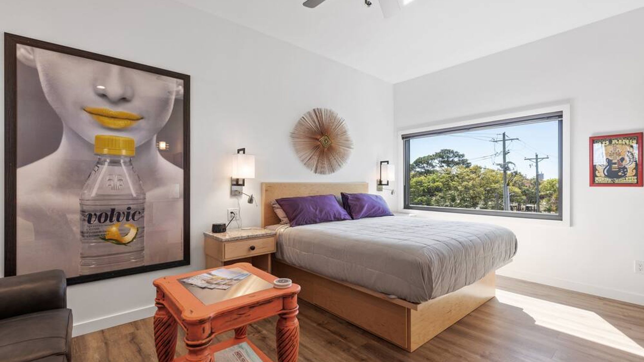 Boutique Hotel Folly Room 4: King Studio - cozy porch views of the ...