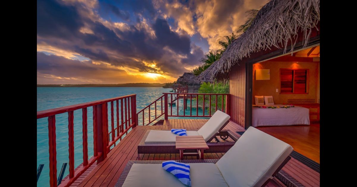 Aitutaki Lagoon Private Island Resort (Adults Only) in Aitutaki, auf ...